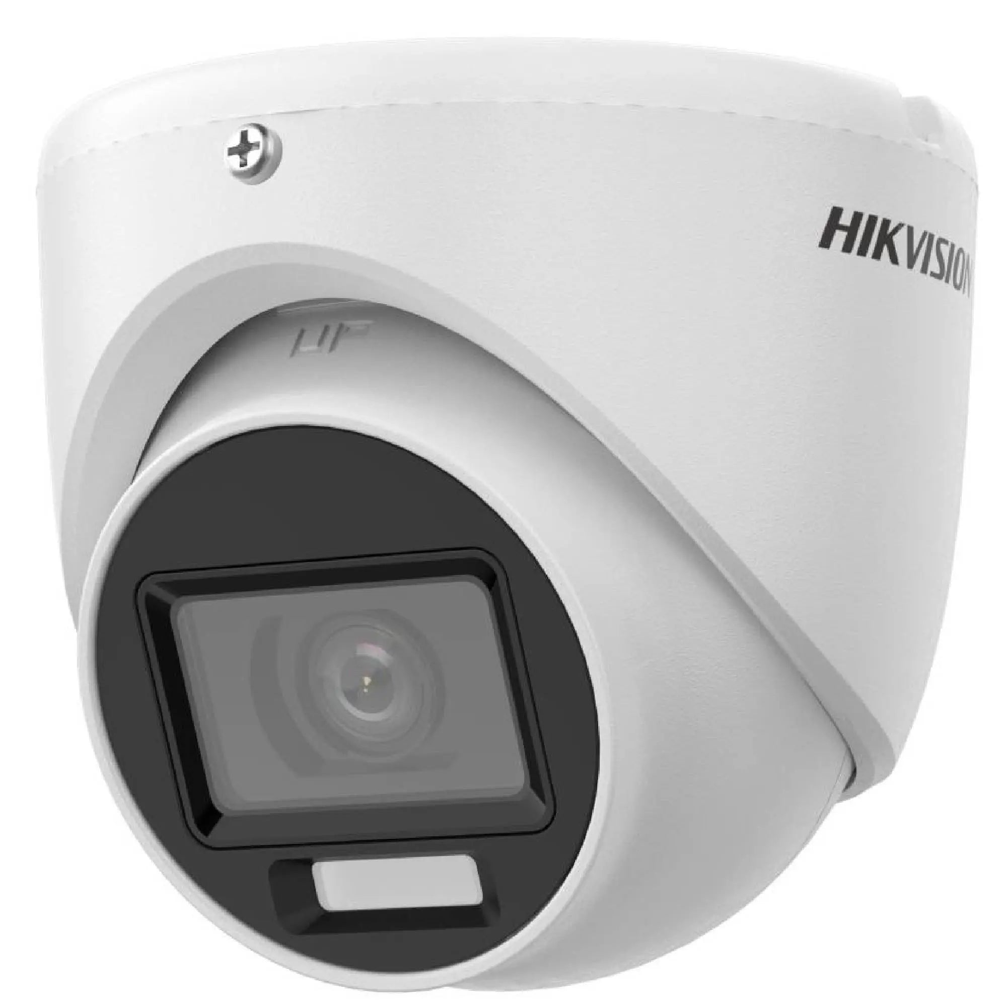 2MP Smart Hybrid Light Fixed Turret Camera-DS-2CE76D0T-EXLMF(2.8mm)(O ...