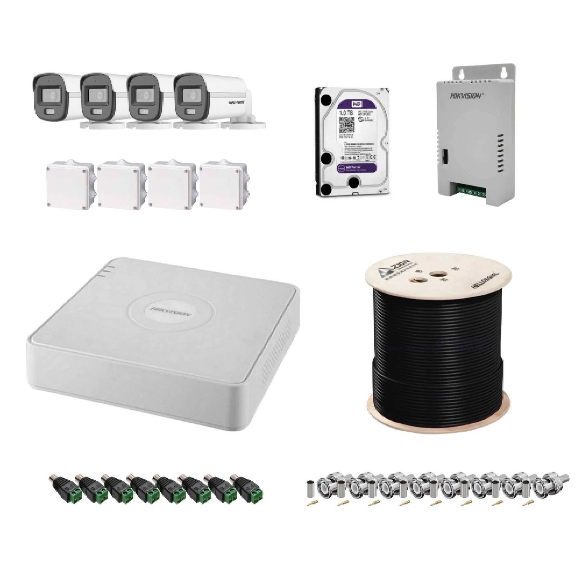 4 Channel Analog kit out door-TG-010925 – TG Security