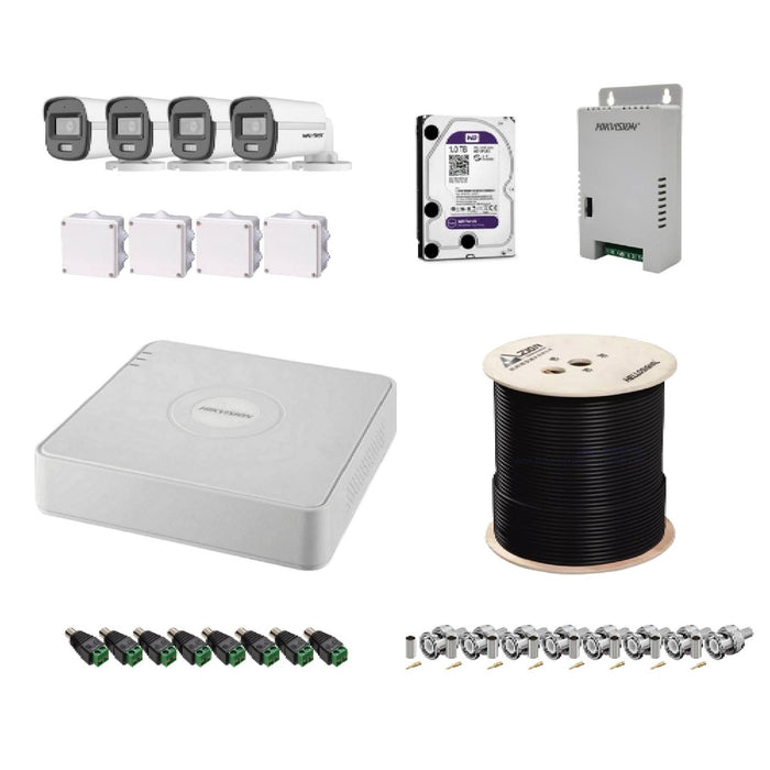 4 Channel Analog kit out door-TG-010925 – TG Security